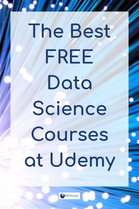 Free Data Science Courses At Udemy