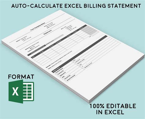 Invoice Template Excel Invoice Template Spreadsheet Invoice