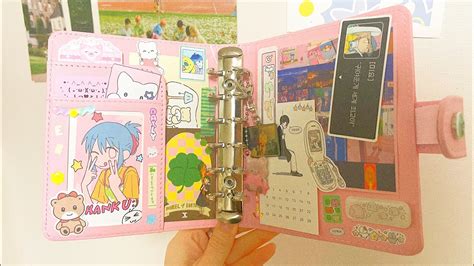 다이어리 셋업 하기 미뉴잇 마카롱 다이어리 A7 ﾟ･♪ 다꾸 브이로그 Youtube