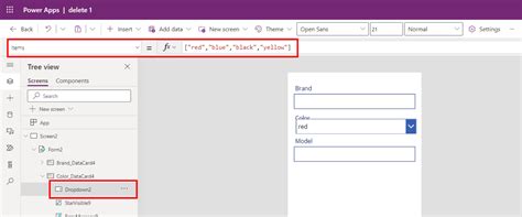 Power Apps How To Replace A Text Input With A Dropdown Step By Step