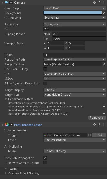 Post Processing Effects Not Working Ask Gamedevtv