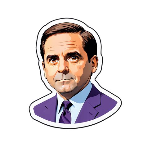 I Made An Ai Sticker Of Michael Scott