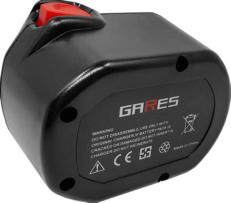 Akumulator Bateria Gares do AEG B1214G B1215R M1230R BSS BSB Würth BS12 ...