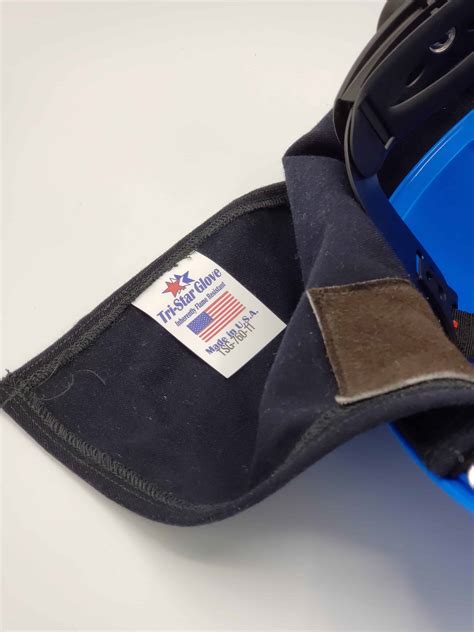 Tsg 760 13 Ifr Hard Hat Neck Protector Tri Star Glove