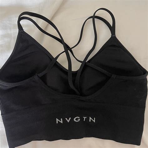 Nvgtn Black Sports Bra🕺🏻 Goes With All Your Workout Depop