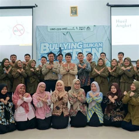 Mahasiswa Ppg Ums Libatkan Pelajar Sma Cegah Bullying Di Sekolah