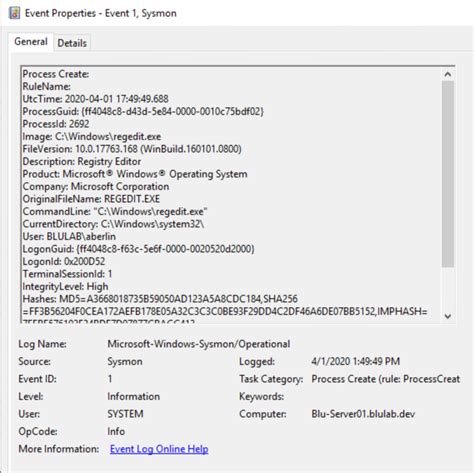 Sysmon Event Id Potential Uses In Detecting Malicious Activity By Enigmaed Medium