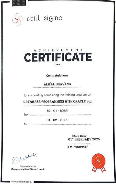 sql dataanalytics certification learning bhavana alwal