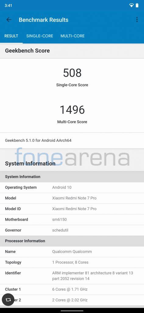 Redmi Note 7 Pro Android 10 FoneArena Evolution X 3 Fone Arena