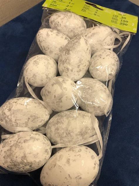 Декоративные крупнокодные яйца — цена 109 грн в каталоге Декоративные элементы Купить товары для