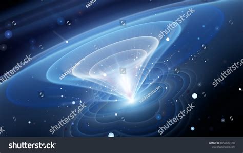 Blue Glowing Qubit Work Quantum Computing Stock Illustration 1859824138