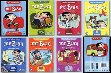 Dvd Mr Bean The Animated Series 47 Episodes 6 Discs 2010 Excellent