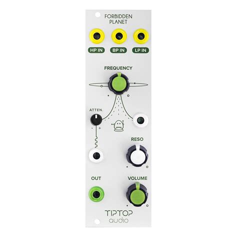 Tiptop Audio Synthesizer Forbidden Planet Filter Modular Synthesizer