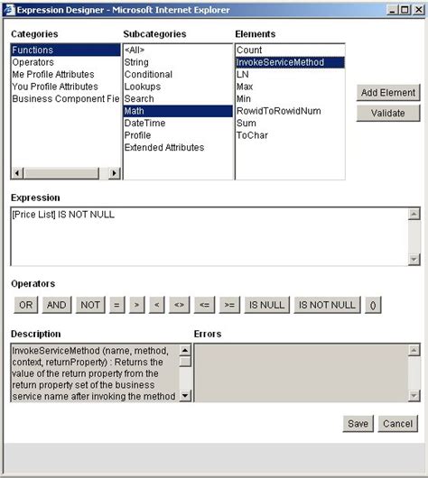 From The Archives Siebel Query Language And Julian Functions The