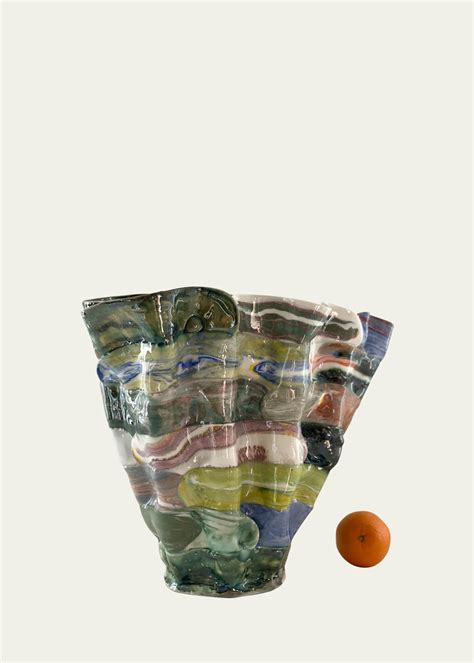 Luisa Maisel Colorful Confinement Glazed Medium Vase Bergdorf Goodman