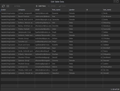 Review Database Creator Is Here Request For Comments Wappler