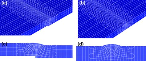 Meshes Of The Mismatch And Normal Joints A Mesh Of The Mismatch