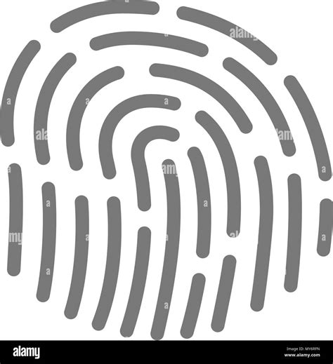 Fingerprint Icon Vector