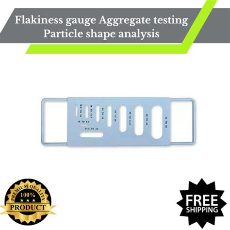 Flakiness Gauge Aggregate Testing Particle Shape Analysis Ebay