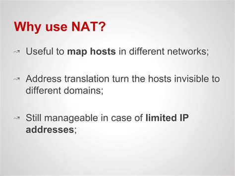 NAT And Firewall Presentation How Setup A Nice Firewall PDF