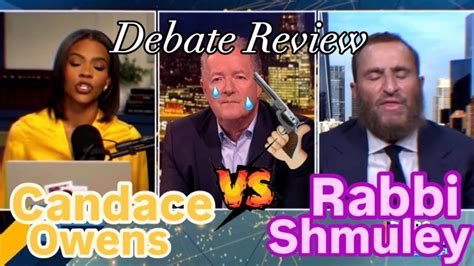 Candace Owens And Rabbi Shmuley Finally Face Off On Piers Morgan