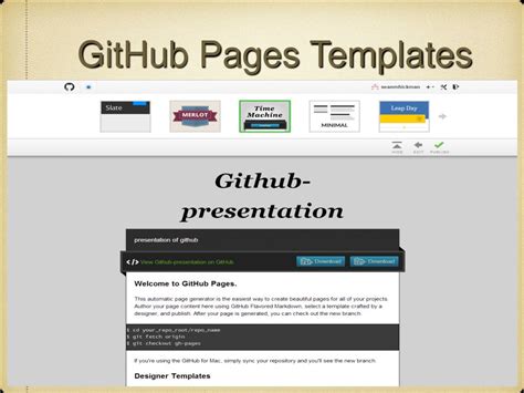 Ppt Github Powerpoint Presentation Free Download Id6048047