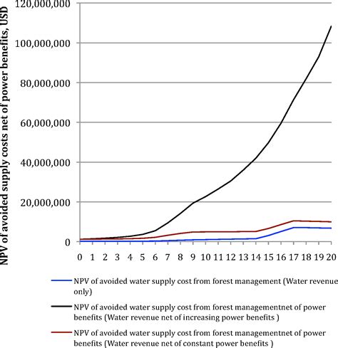 Net Present Value Graph