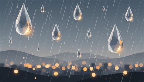 Free Geometric Rain Meditation Image Rain Abstract Geometric
