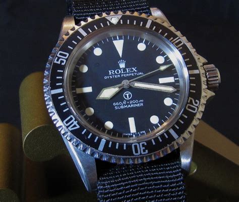 Military Rolex Submariner 5513 Milsub For Sale Rare W10 Sas Issue