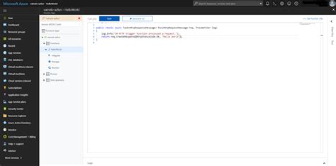 Azure Functions Part 1 Getting Started Java Code Geeks