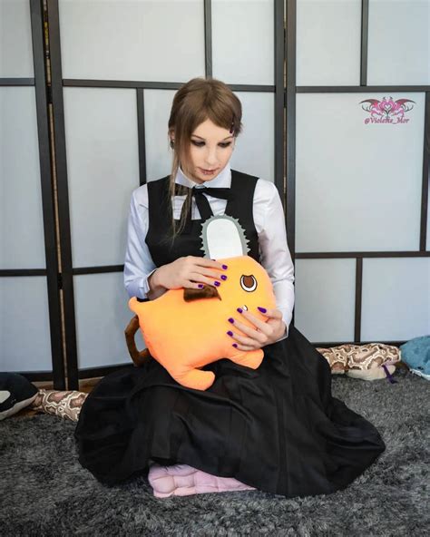 Pochita And Kobeni By Violettemor On Deviantart