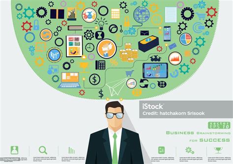 그림 Businessdesign 아이디어와 개념은 창의성을 생각합니다 성공을 위해 계획 생각 검색 분석 의사 소통 미래 지향적 인 아이디어 혁신 기술 현대 개념에 대한 스톡