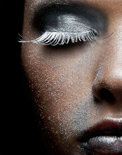 Serendipityliveshere Serendipity Lives Here Silver Makeup Fake Eyelashes Makeup