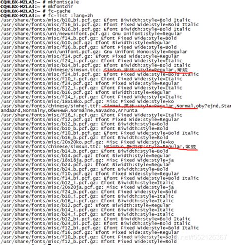 Linux系统中导出pdf等乱码，需要安装中文字体库导出pdf Linux字体文件 Csdn博客
