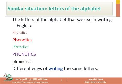 Phonetics And Phonology Lecture 11 Deanship Of Elearning