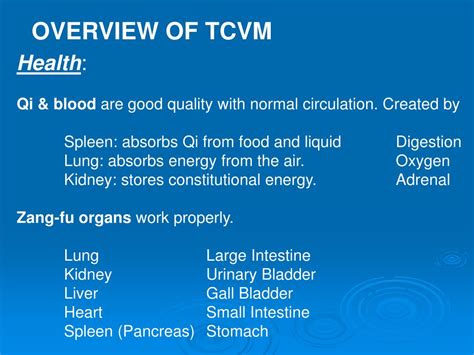 Ppt Introduction To Tcvm Dx With Tongue And Pulse Powerpoint