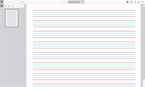 Four Line Writing Paper Printable Lined Paper Printable