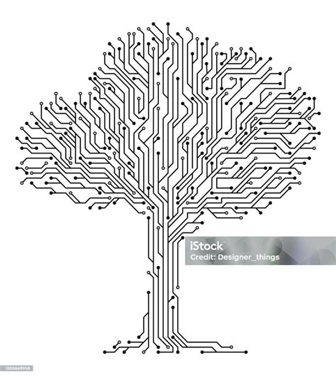회로 기판 질감이 있는 두뇌 디지털 개념입니다 회로 기판 컴퓨터 스타일의 두뇌 양식화된 마인드 기술 나무 모양의 인공 지능 모터 레이싱 트랙에 대한 스톡 벡터 아트 및 기타