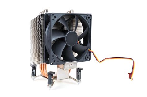 Premium Photo Cpu Cooler On White Background