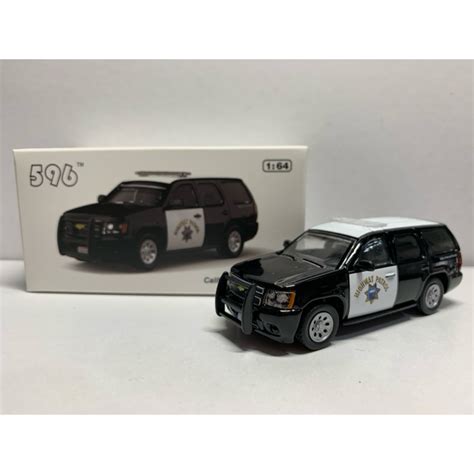 1 64 596 Model 雪弗蘭tahoe Chp加州高速公路巡警車 現貨 蝦皮購物