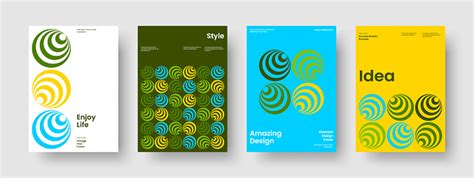 기하학적 책 표지 디자인입니다 크리에이티브 보고서 템플릿 격리된 브로슈어 레이아웃 비즈니스 프레젠테이션 배경 기치 포스터 전단