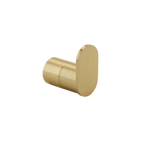 Brushed Brass Robe Hook