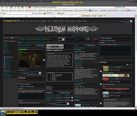 Collections How To Insert A Pic Into Your Tbar Gamebanana Tutorials