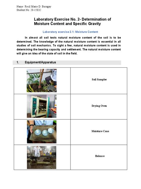 Laboratory Activity 2 Pdf Weight Applied And Interdisciplinary