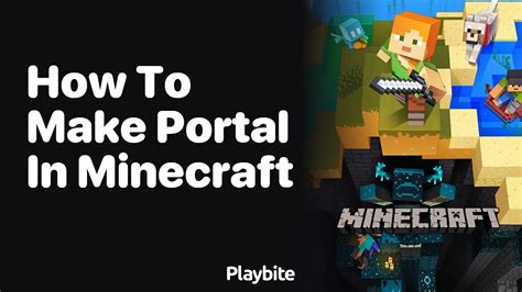 How To Make A Portal In Minecraft A Simple Guide Playbite