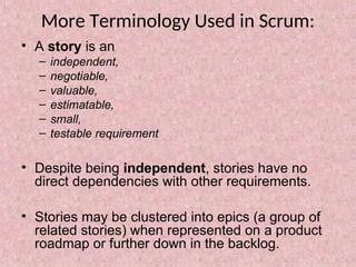 Lecture 12 Agile Processes Scrum 2024 Ppt