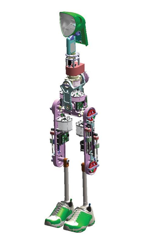 Design Of Herbert A Cad Model B The 18 Dofs The Purple Dofs Are Download Scientific