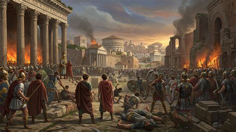 The Fall Of The Western Roman Empire 476 Ce Collapse Of Power