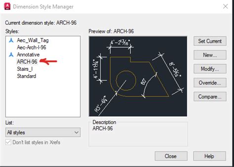 how to stop annotative dimensioning or turn it off in a drawing