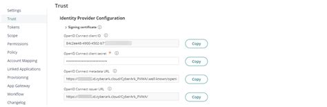 Enable OIDC Authentication In CyberArk PVWA With CyberArk Identity